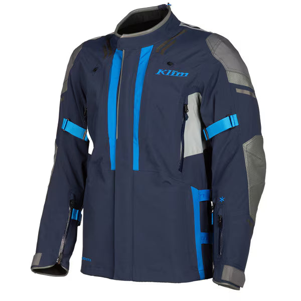 KLIM LATITUDE JACKET - DRESS BLUE - ELECTRIC BLUE LEMONADE – Motor Psycho Sport