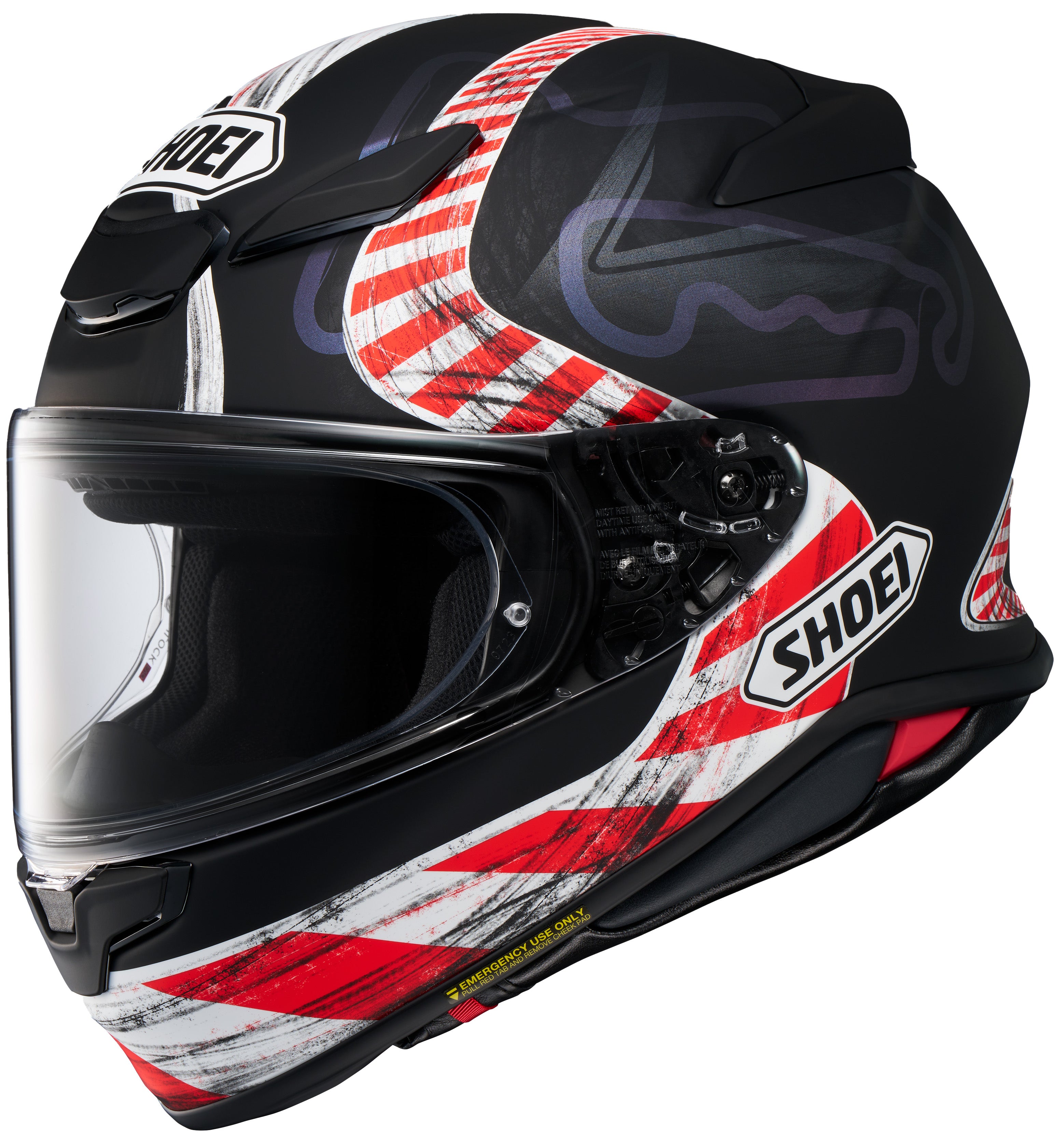 Shoei RF-1400 Knee Down Helmet - Matte TC-5 – Motor Psycho Sport