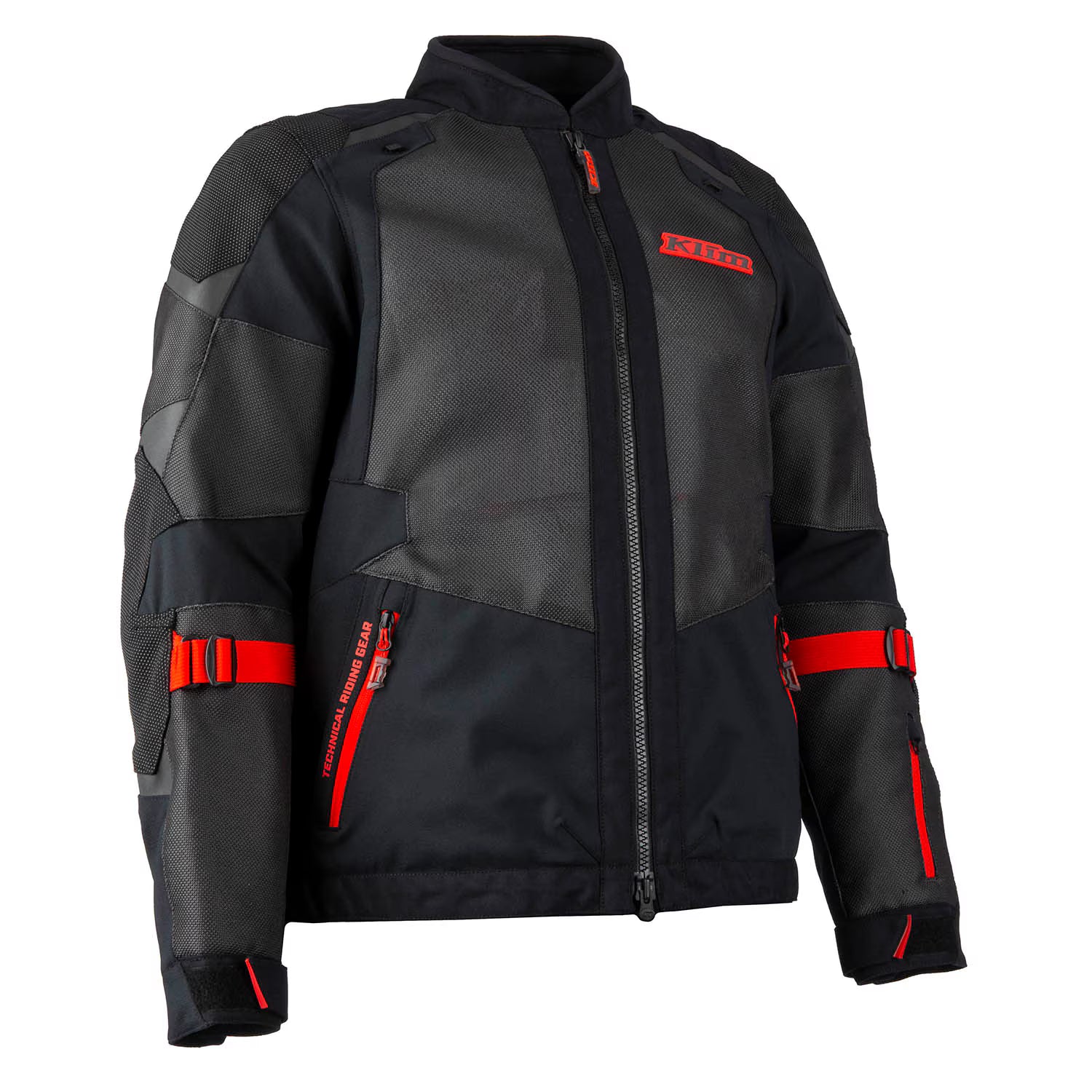 KLIM Baja S4 Jacket - Black - Fiery Red – Motor Psycho Sport