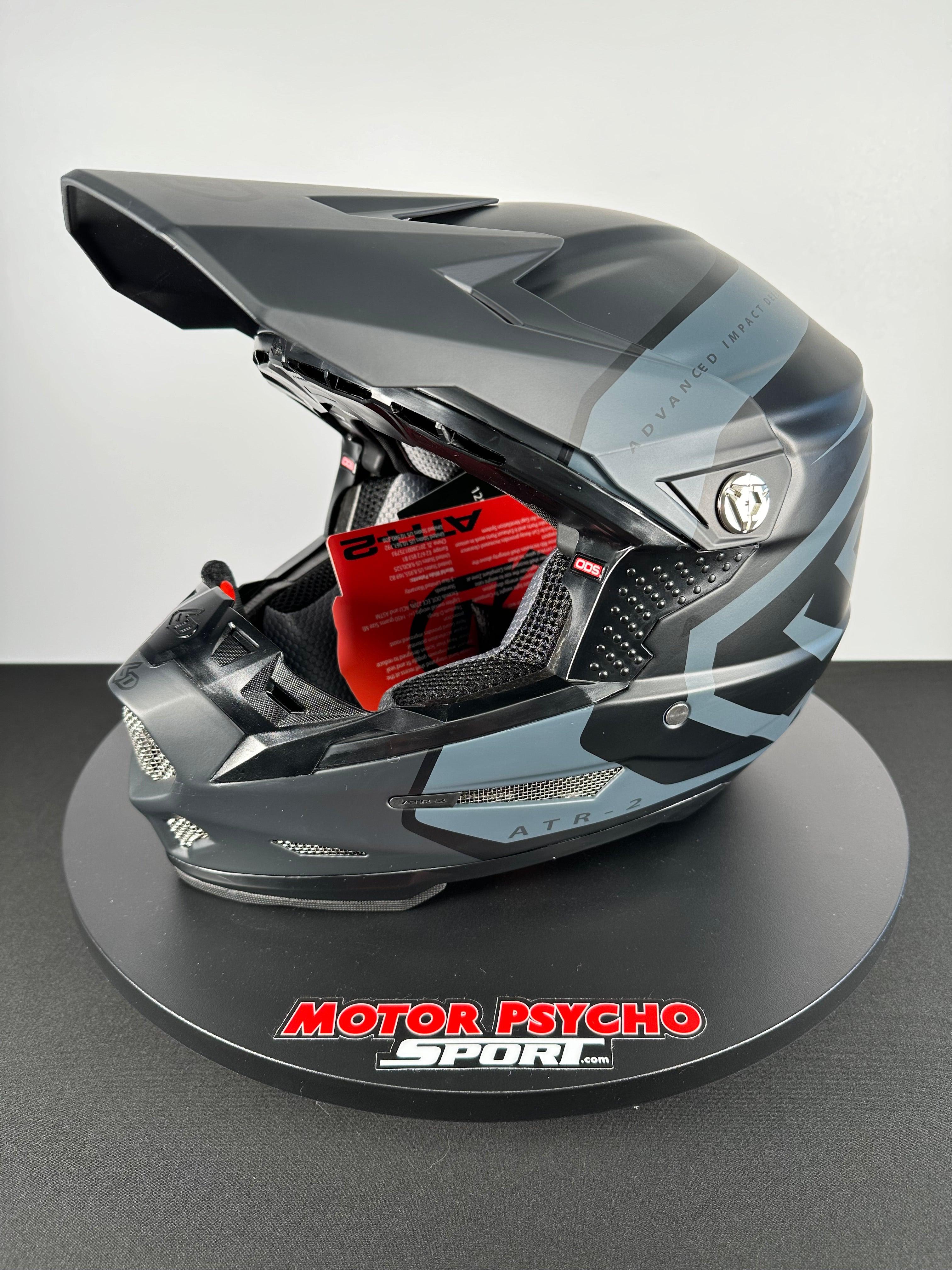 6D ATR-2 Torque Helmet - Charcoal – Motor Psycho Sport